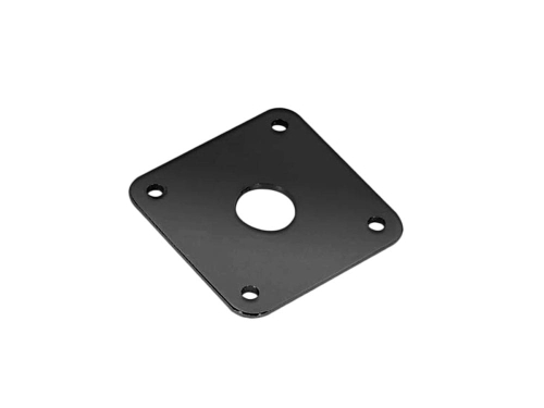 VPARTS VJP-015 LP-style Jack Plate(BK) - Guitar Parts Center