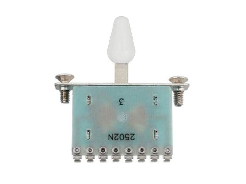 ALPHA SW-2502N 5-Way Lever Switch (WH) - Guitar Parts Center